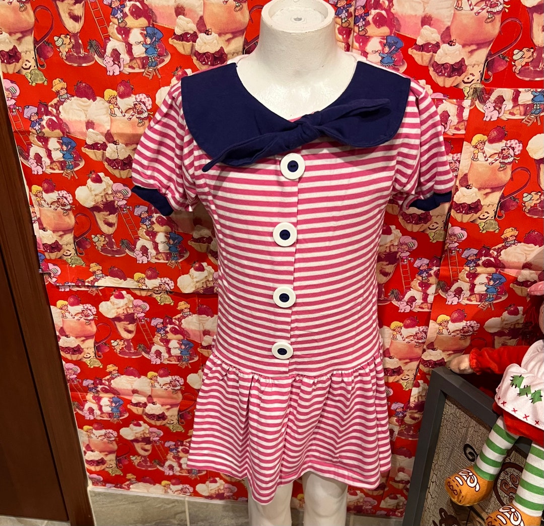 6 Buster Brown Striped Dress - Etsy