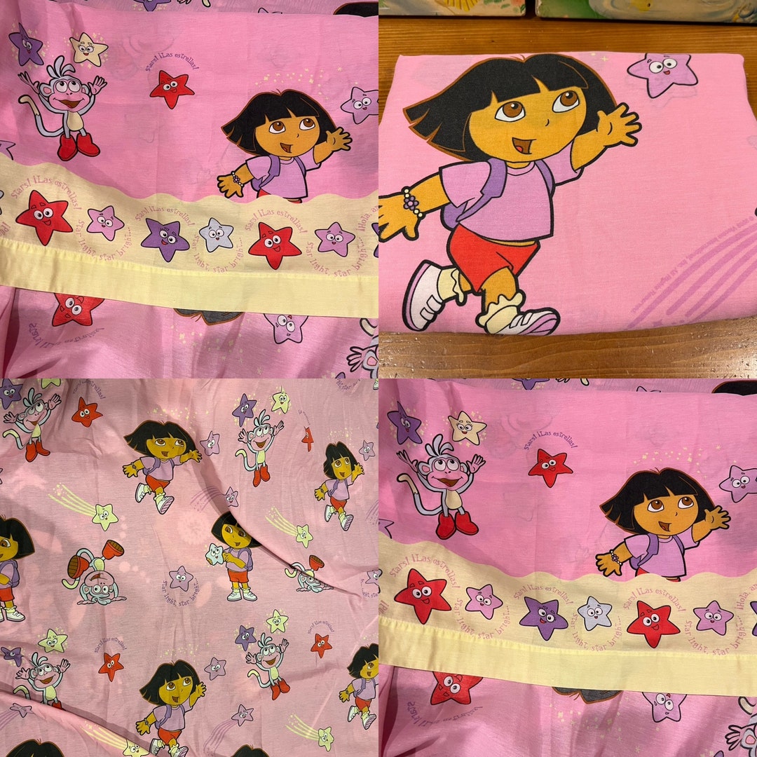 Dora the Explorer Twin Flat Sheet - Etsy