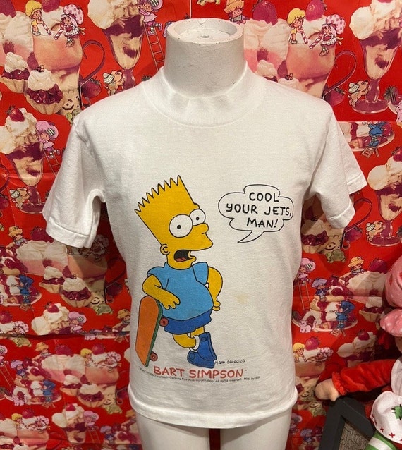 6/7 Bart Simpson Tee 90s True Vintage - Gem