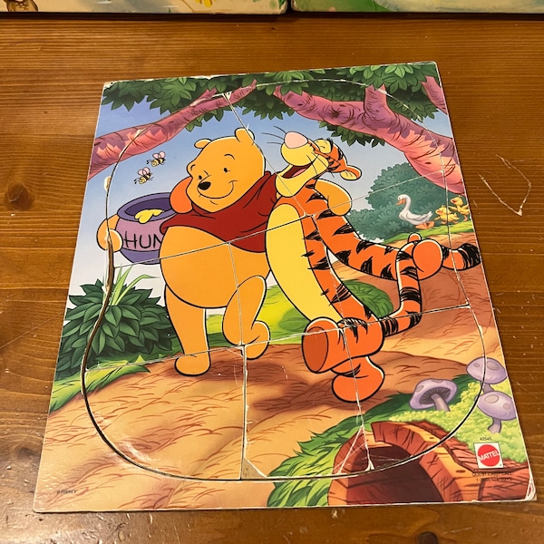 Winnie the Pooh Jigsaw Puzzle - Etsy