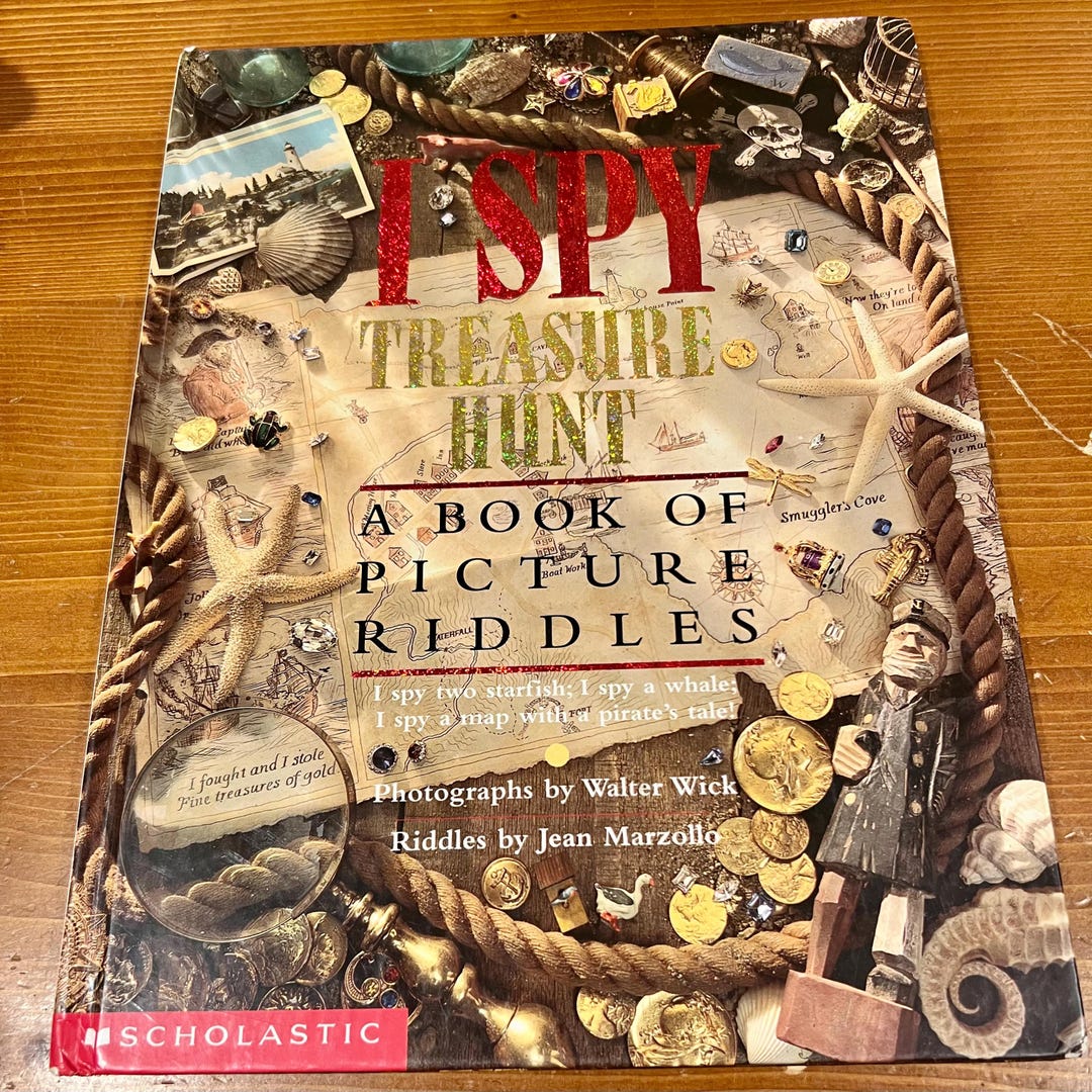 I Spy Treasure Hunt - Etsy