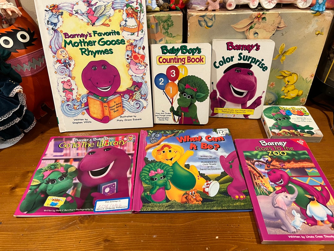 Barney Book Collection - Etsy