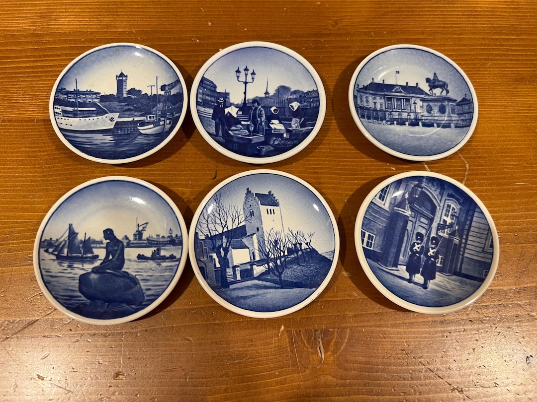 Small Danish Plates - Etsy