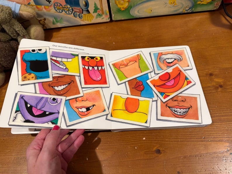Sesame Street: We're Different, We're the Same - Board Book - Etsy