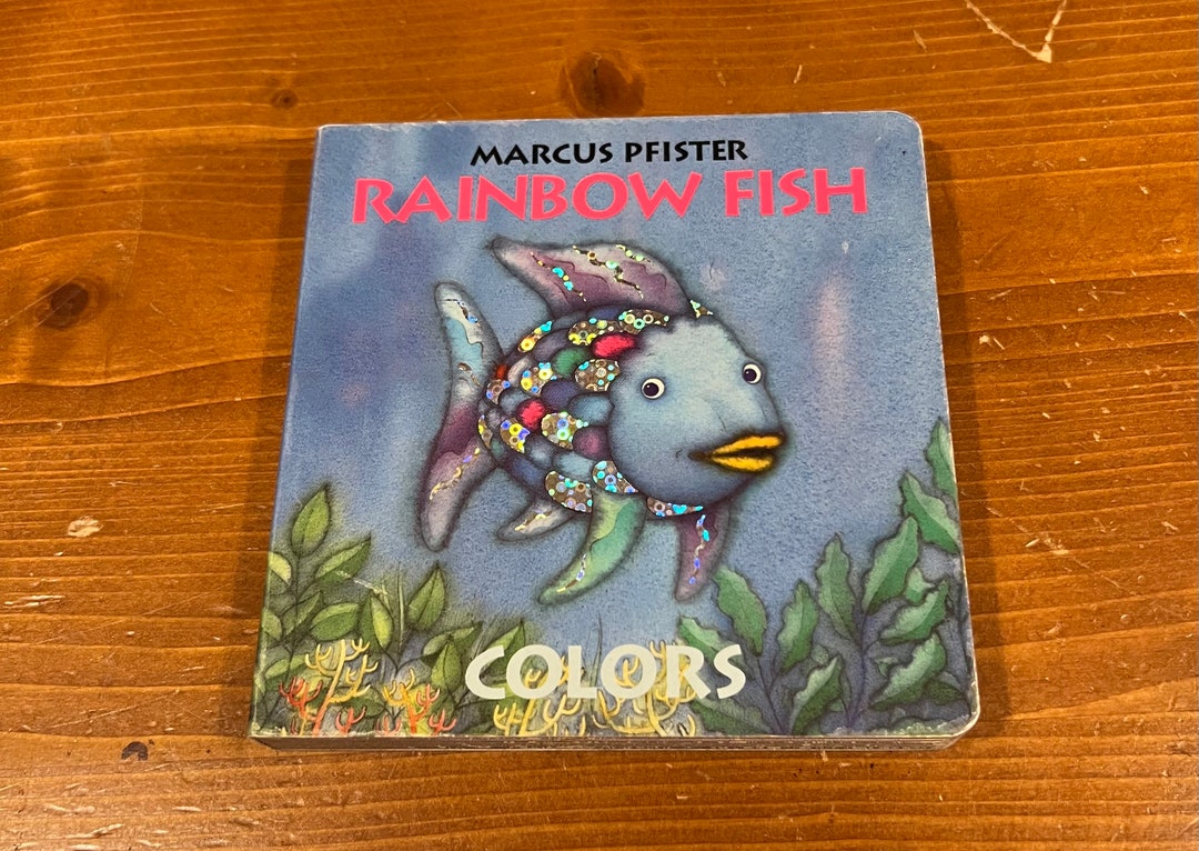 Rainbow Fish Board Book - Etsy