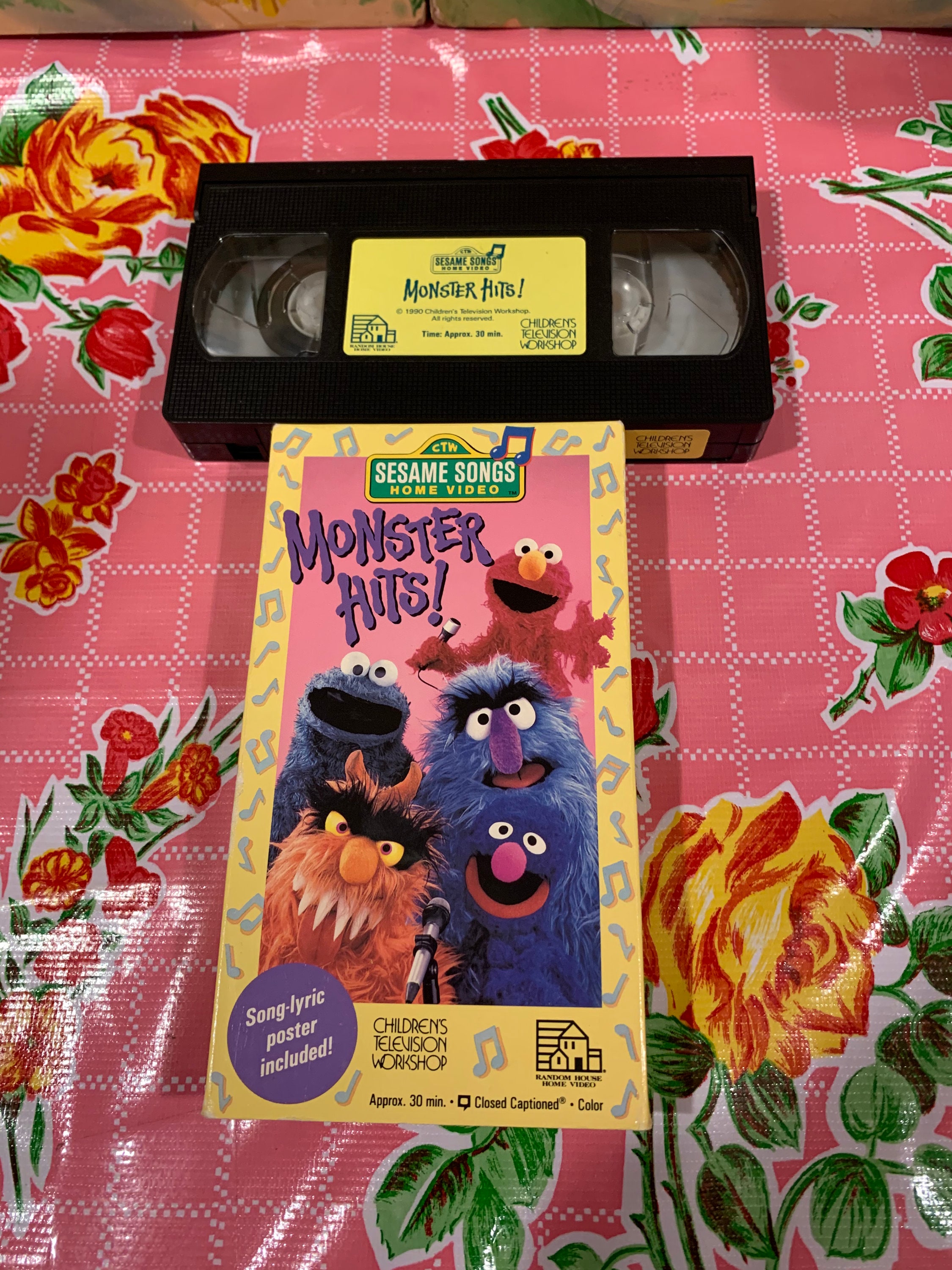 Sesame Street Monster Hits Vhs