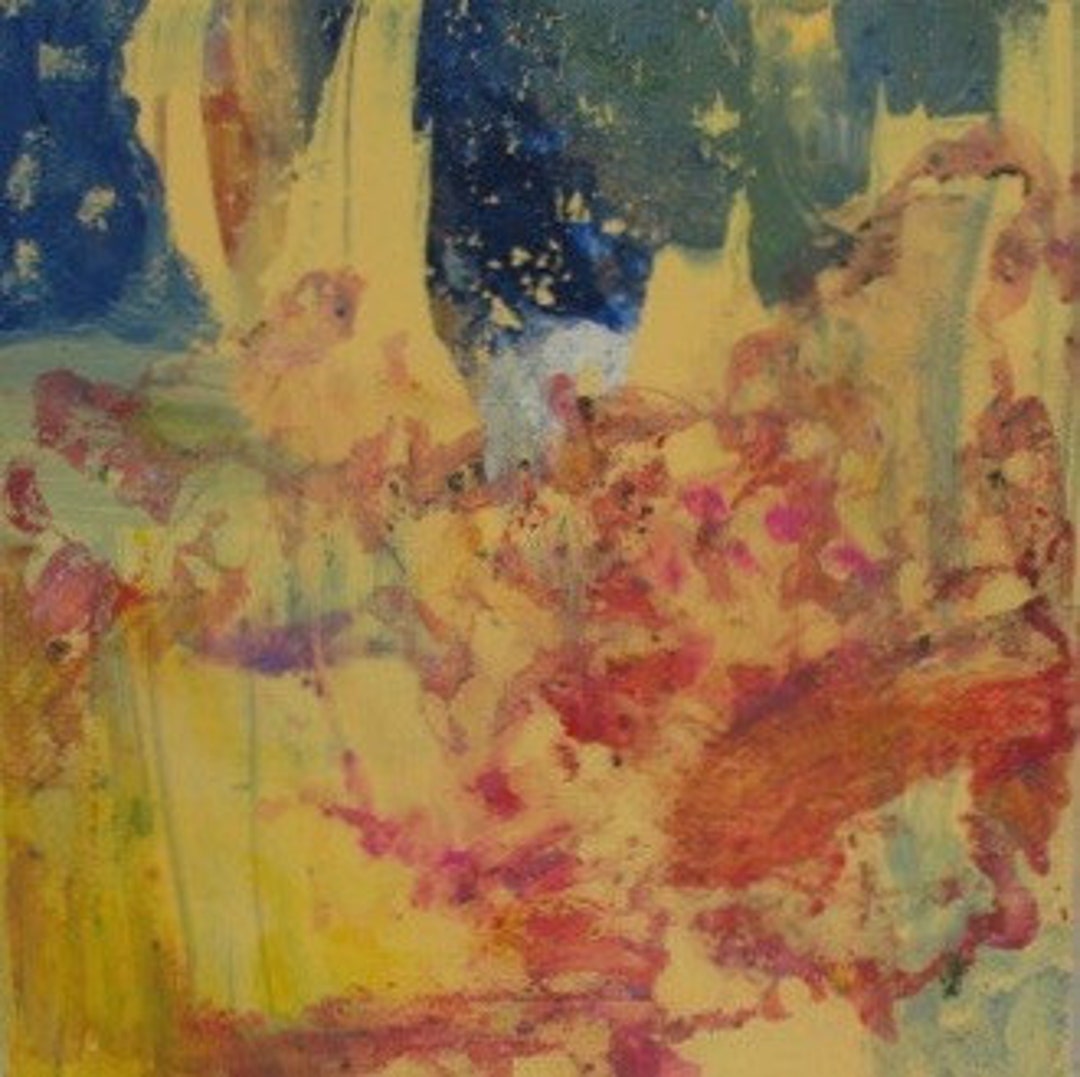 Original Painting - "night Music" - Abstract - 12 X 12 Inches - Etsy