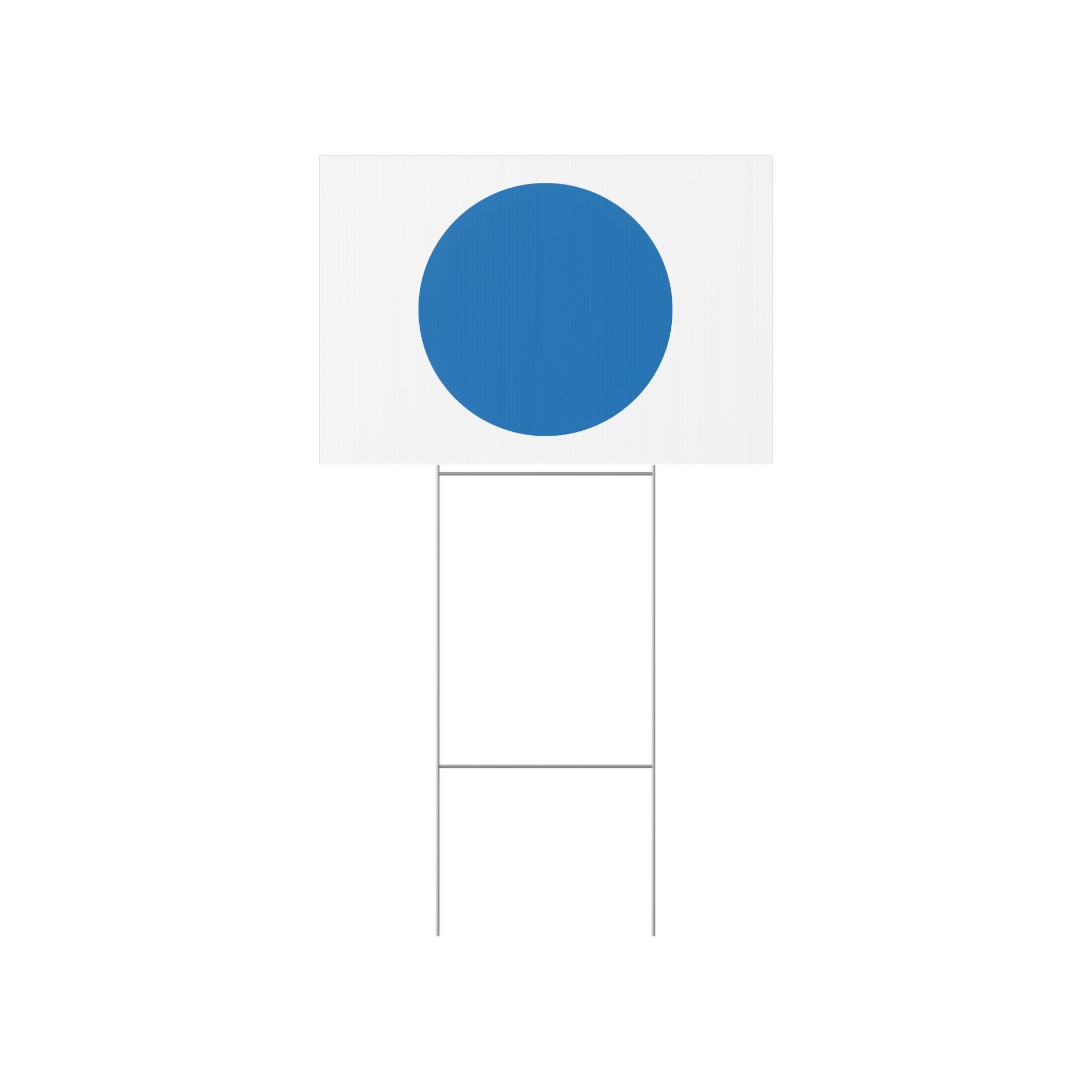 Blue Dot Lawn Sign - Election 2024 - Nebraska - Blue Wall - Electoral ...