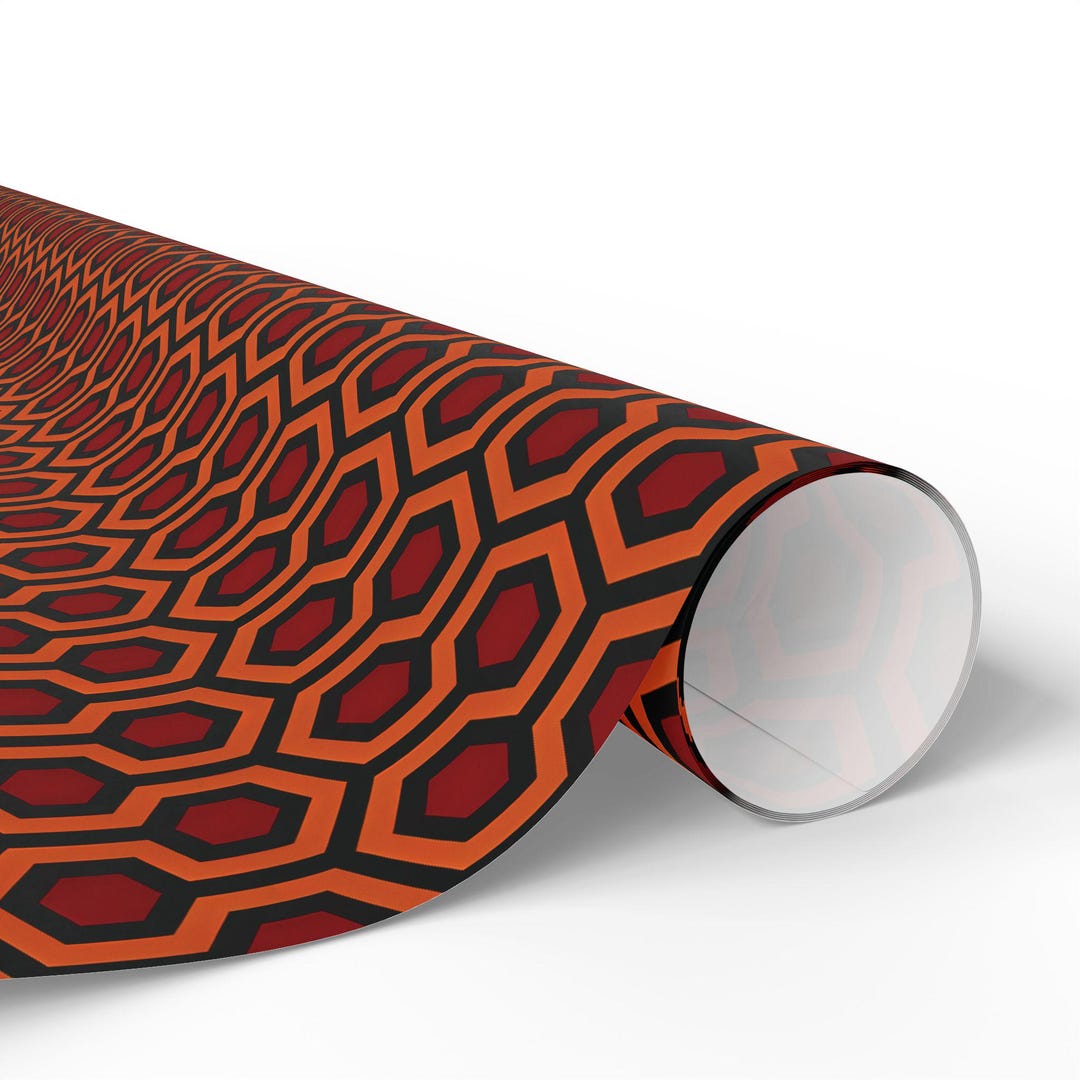 The Shining Wrapping Paper: Overlook Hotel Hexagon Carpet Design. - Etsy