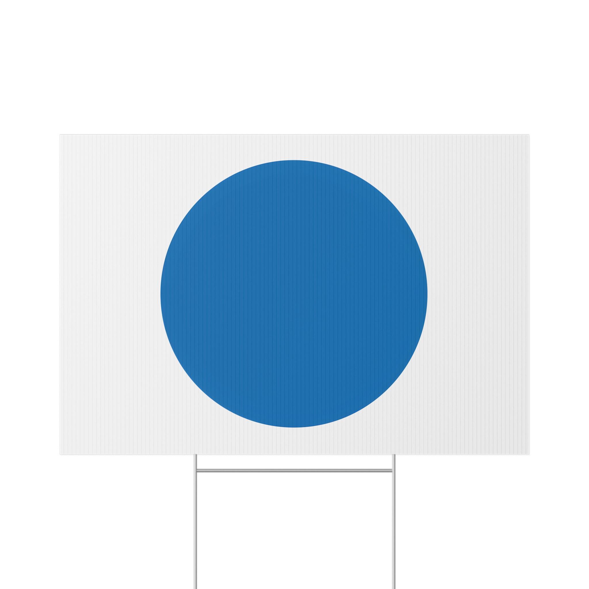 Blue Dot Lawn Sign - Election 2024 - Nebraska - Blue Wall - Electoral ...