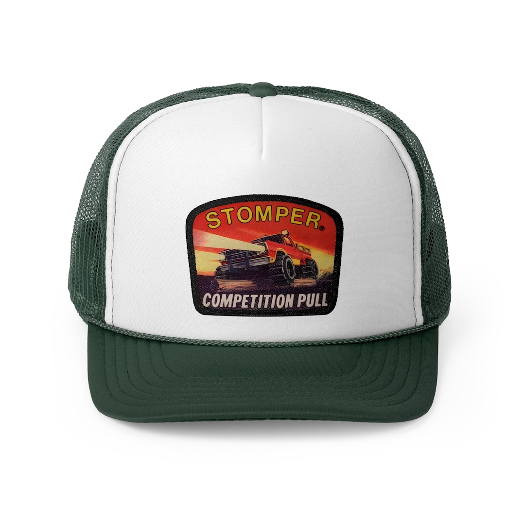 Stomper Competition Pull - Retro 1980s Stomper 4x4 Toy Logo - Trucker ...