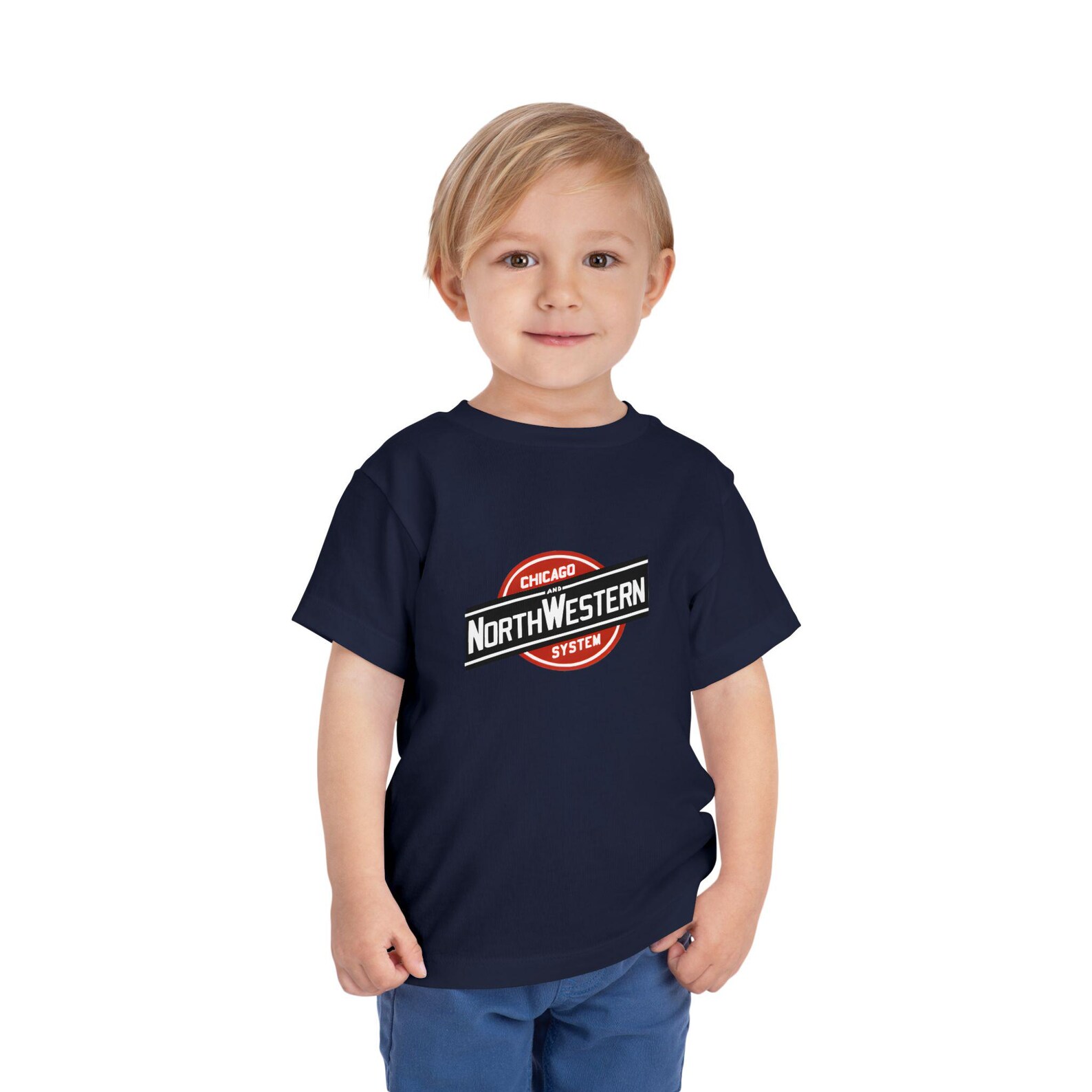 Vintage Chicago & Northwestern Railroad Toddler Tee: Train Lover Gift ...