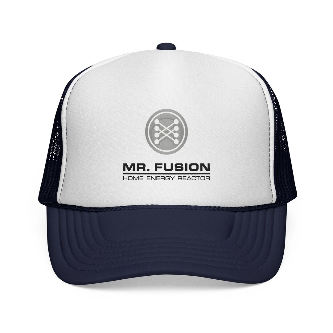 Mr. Fusion Trucker Cap | Back to the Future 80s Sci-fi Hat - Etsy