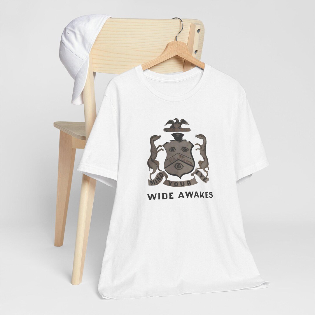 Vintage Lincoln Election Banner Tee - 'wide Awakes' Design - Etsy