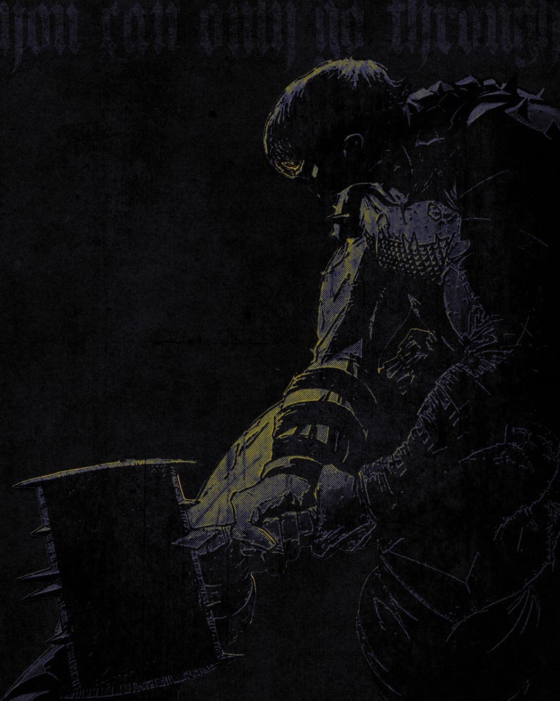 Absolute Batman Grunge Poster Art - Etsy