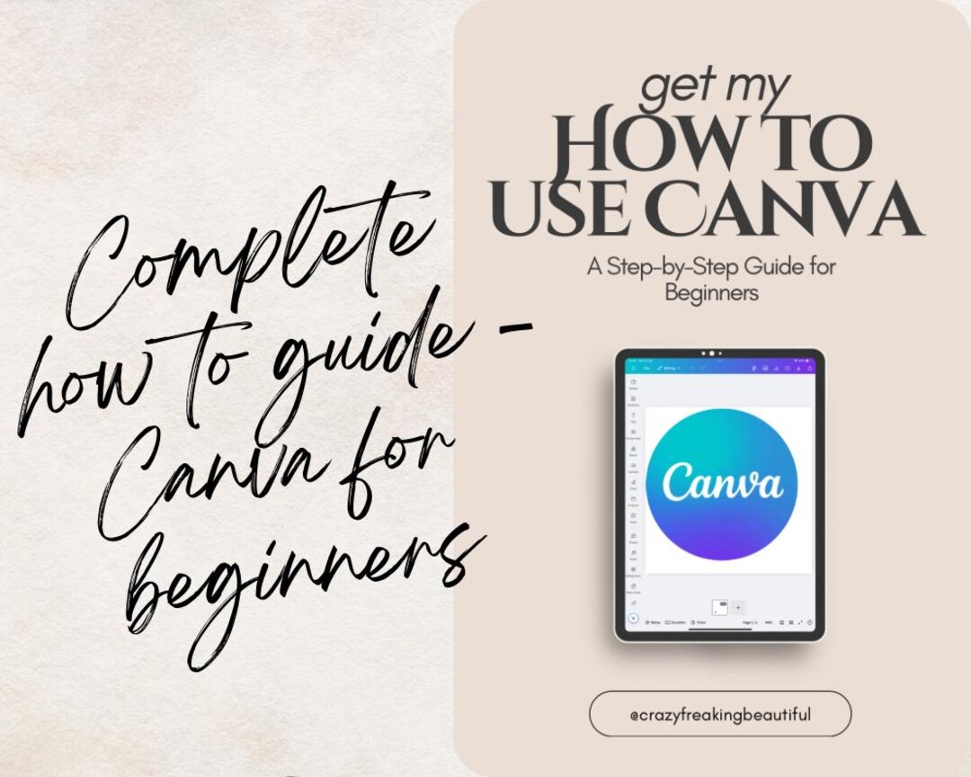 Canva How to Guide | Canva for Beginners | Canva Step by Step Guide ...