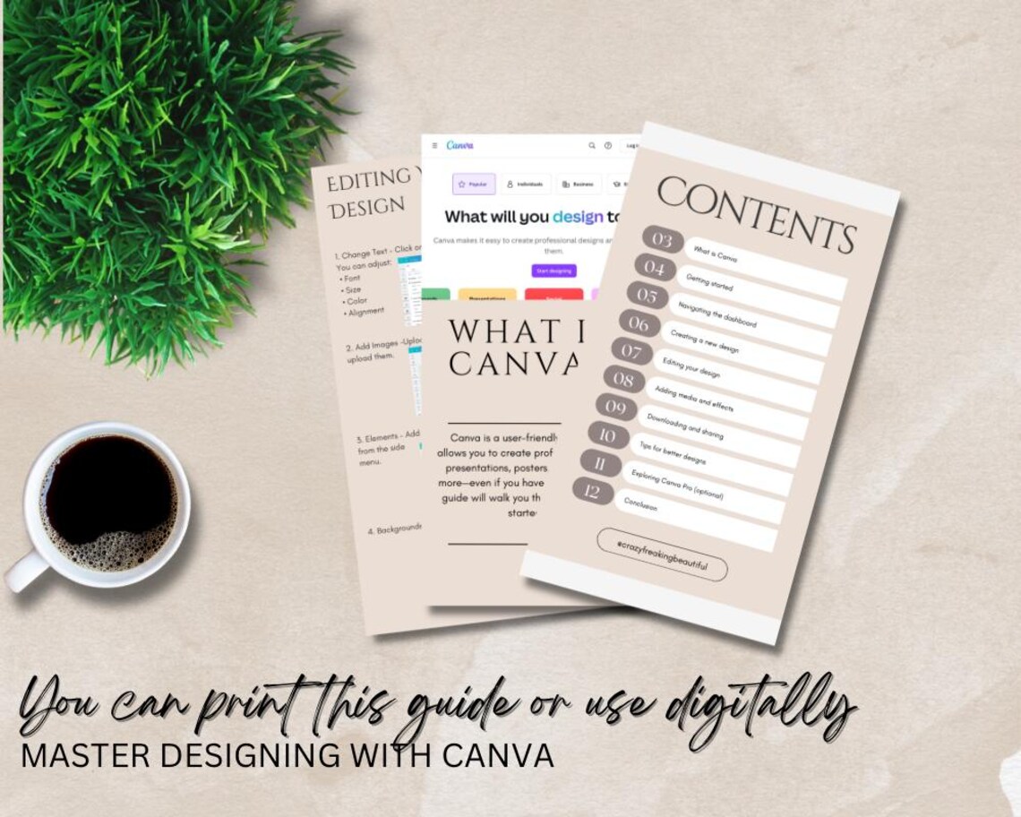 Canva How to Guide | Canva for Beginners | Canva Step by Step Guide ...