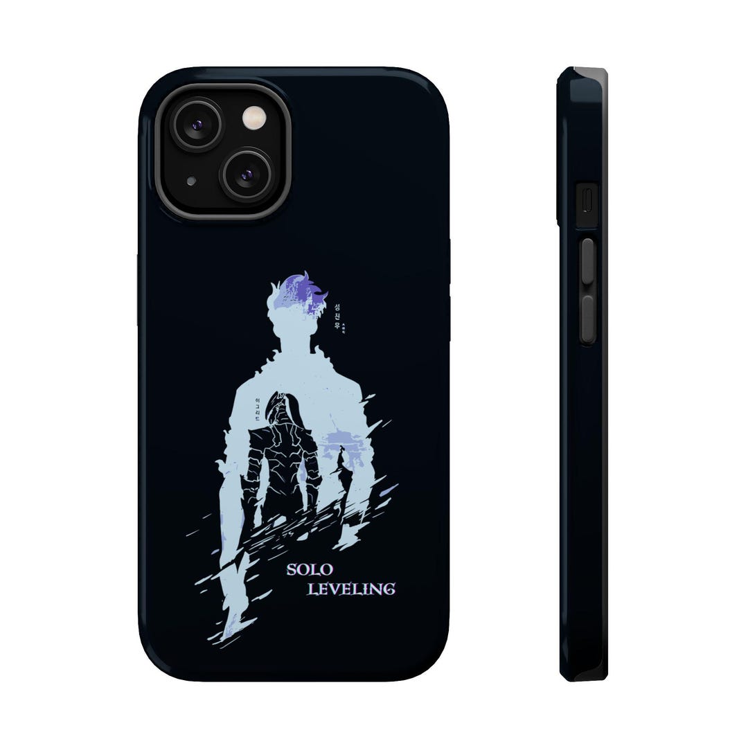 Magsafe Solo Leveling Sung Jin-woo Phone Case, Igris Phone Case, Manwa ...