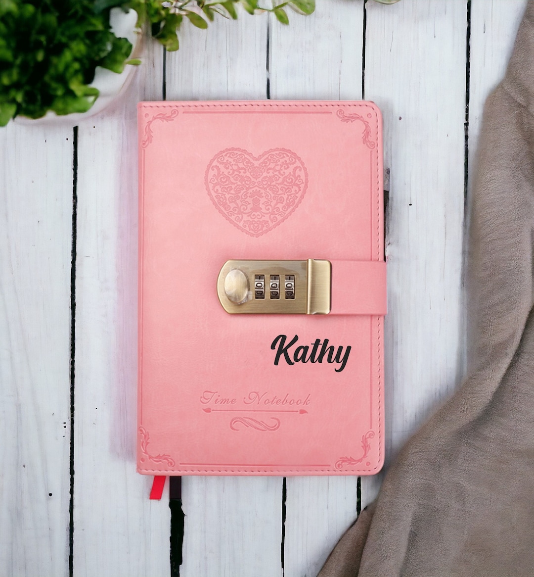 Personalized Password Diary - Password Book - Journal With Lock ...