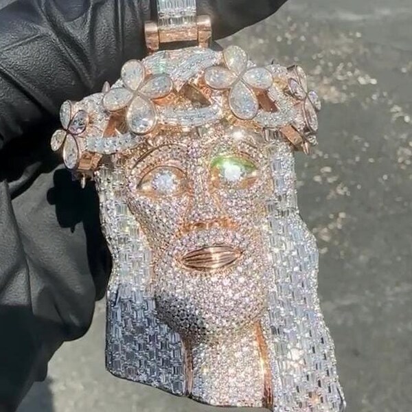 18mm Ice Out VVS Diamond Cuban Link Bracelet VVS Moissanite Miami Cuban ...