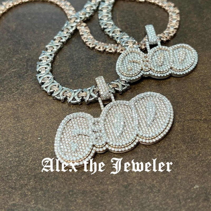 Custom Iced Out Pendants - Etsy