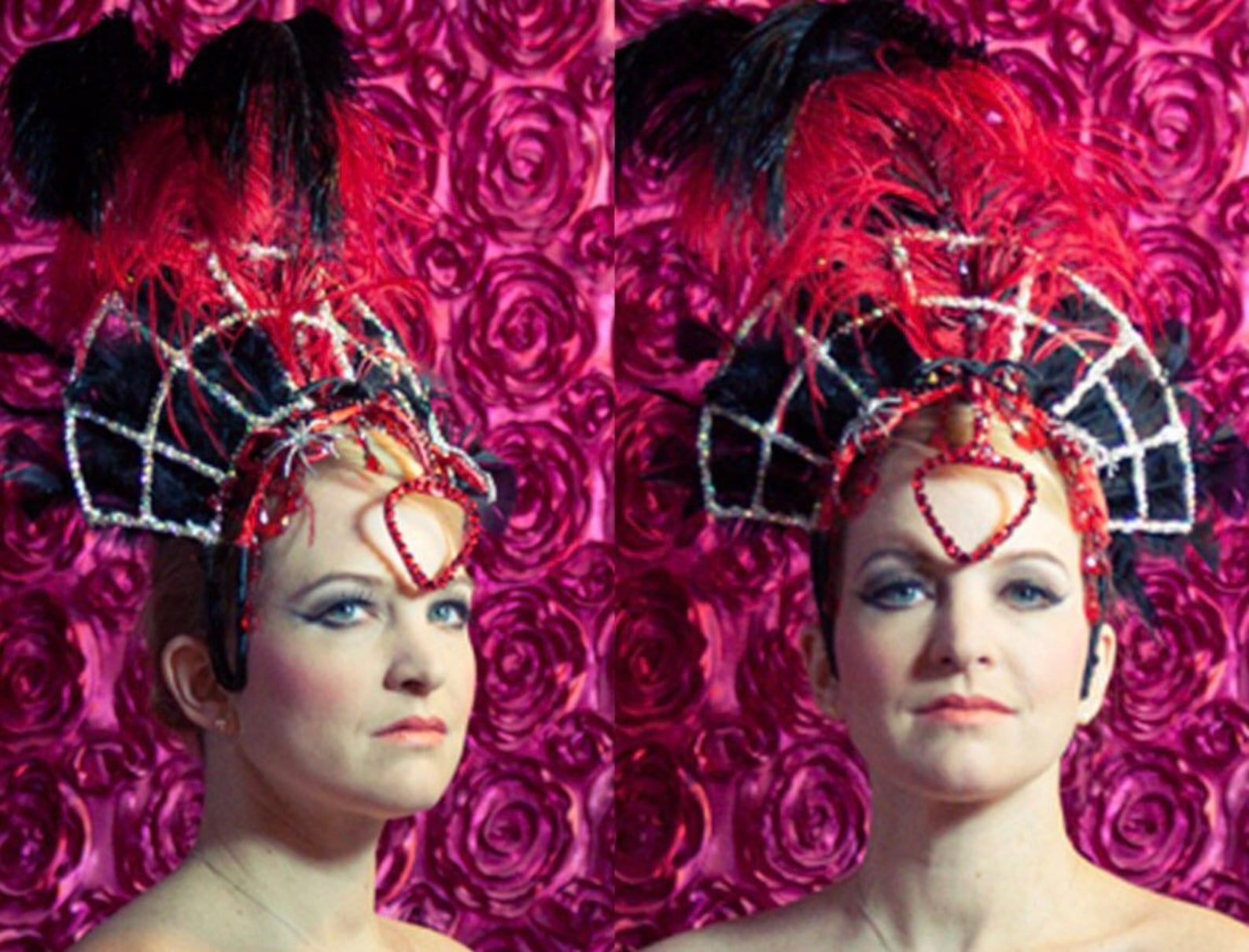 Vampire Queen Headband Wire Frame Design with Front & Rear - Etsy