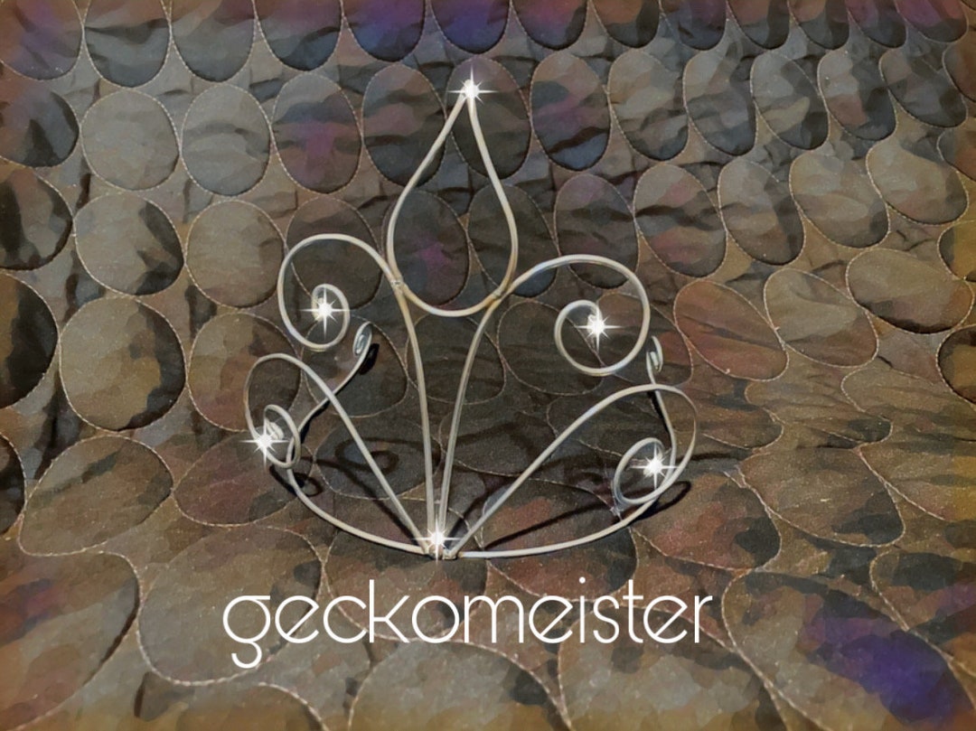 Simple Athena Tiara Wire Frame Design (with Design Options) - Custom ...