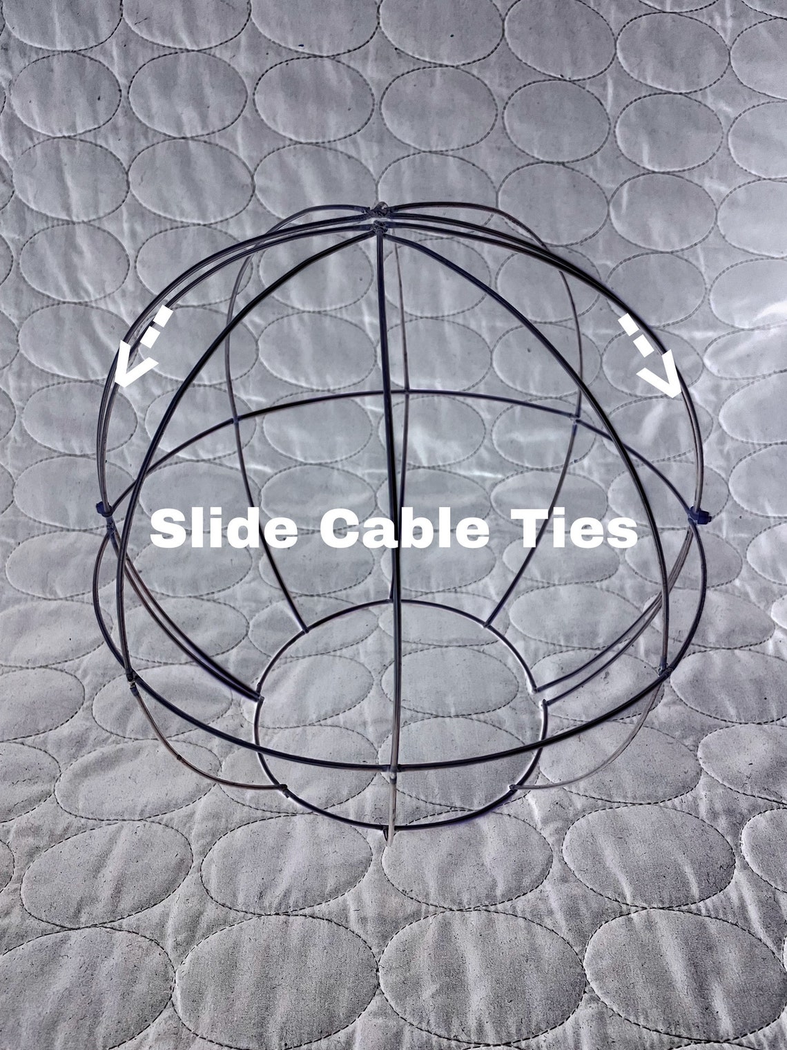 6 Topiary Ball Wire Frame Design with Topiary Ball - Etsy