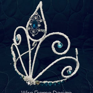 Simple Athena Tiara Wire Frame Design (with Design Options) - Custom ...