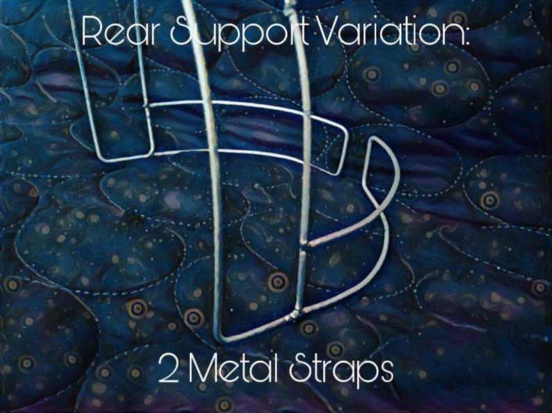 Simple Bull Horn Headdress Wire Frame Design (with Front/rear Support ...