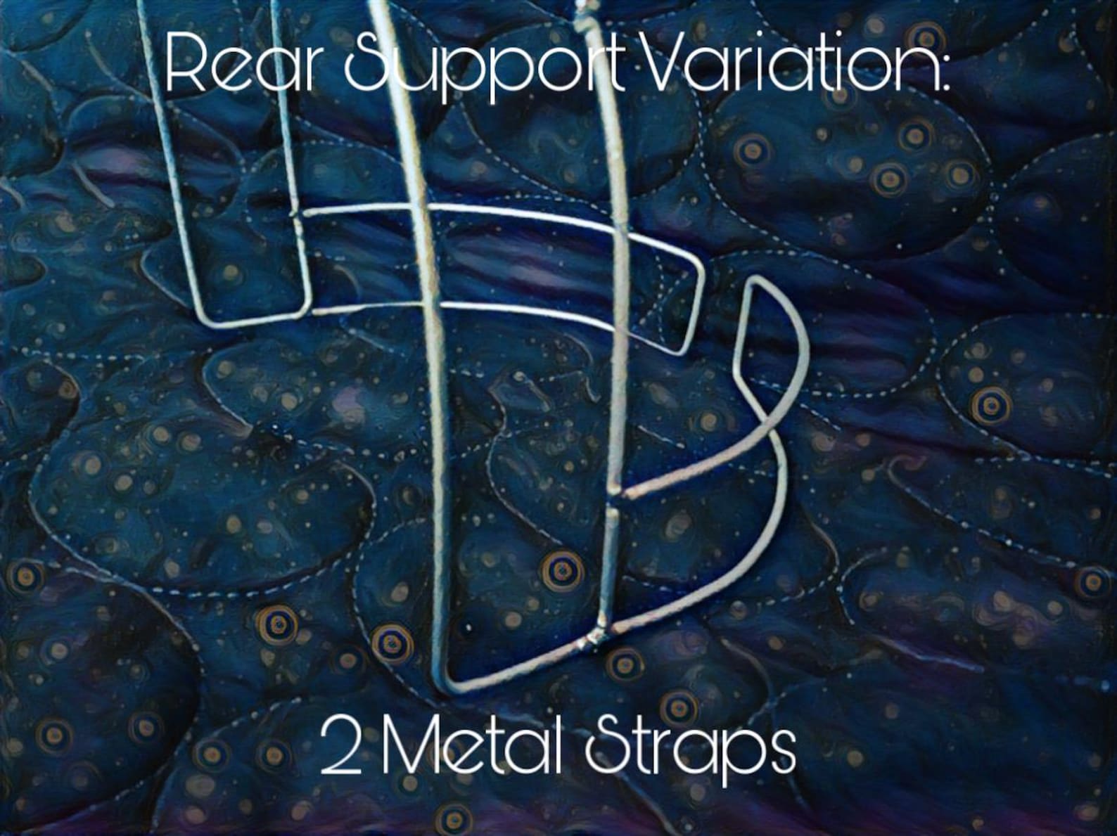 Simple 4-layer Halo Headband Wire Frame Design (with Front/rear Support ...