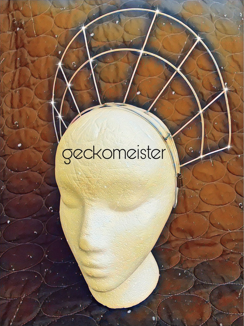 Vampire Queen Headband Wire Frame Design with Front & Rear - Etsy