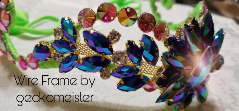 Simple Tiara Spiral Wire Frame Design (with Design Variations) - Custom ...