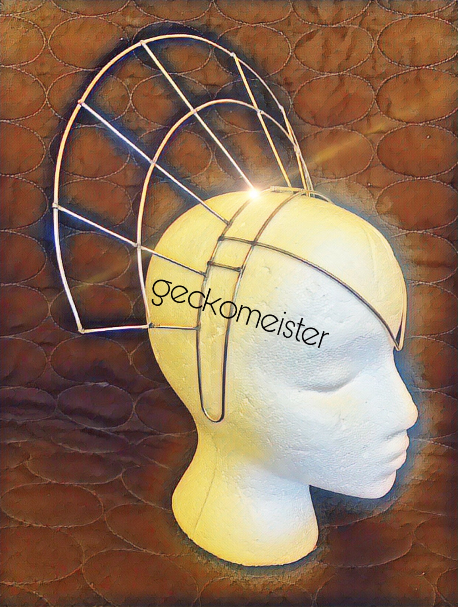 Vampire Queen Headband Wire Frame Design with Front & Rear - Etsy