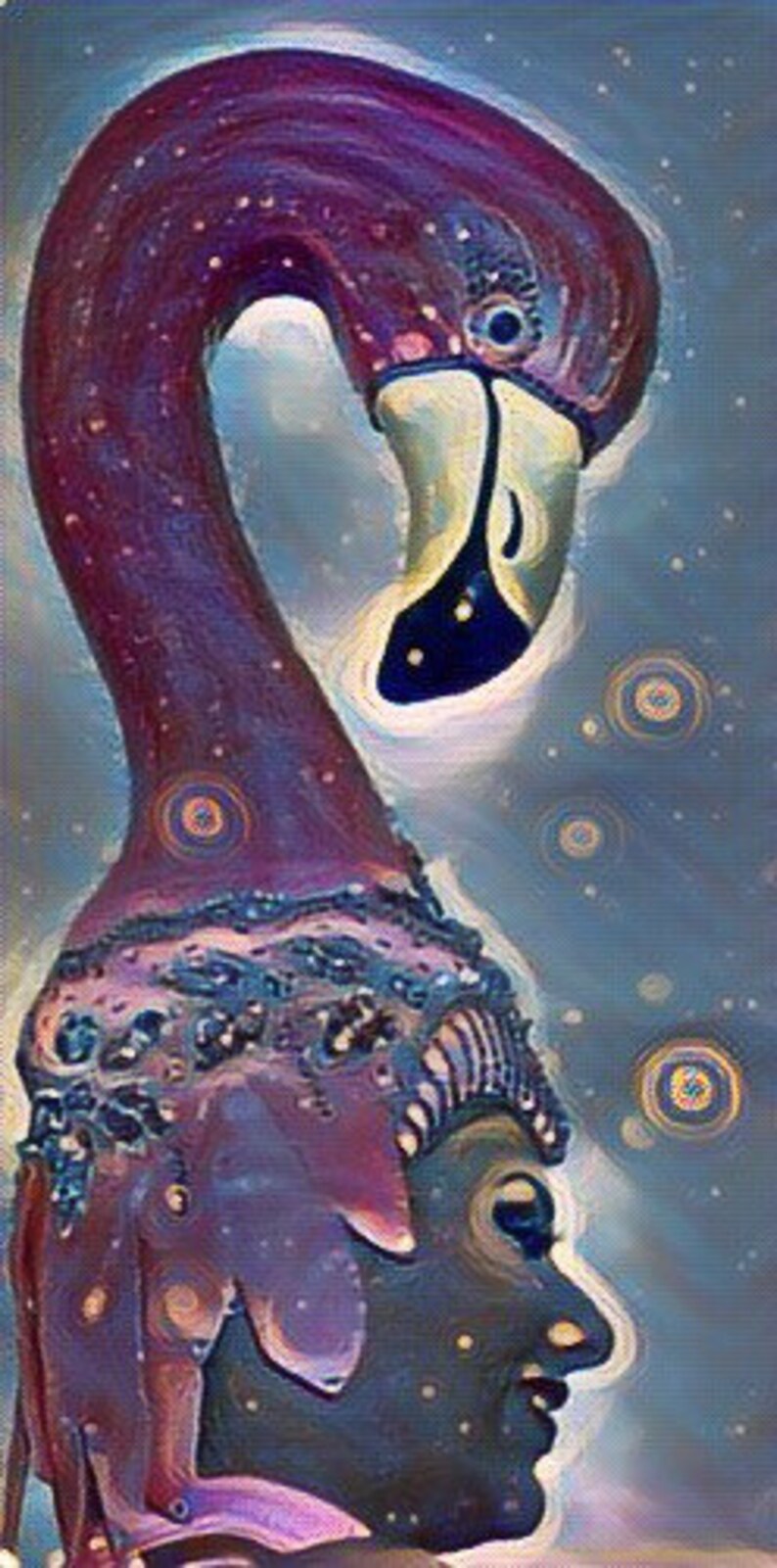 Samba Flamingo Headdress Wire Frame Design Custom Made - Etsy