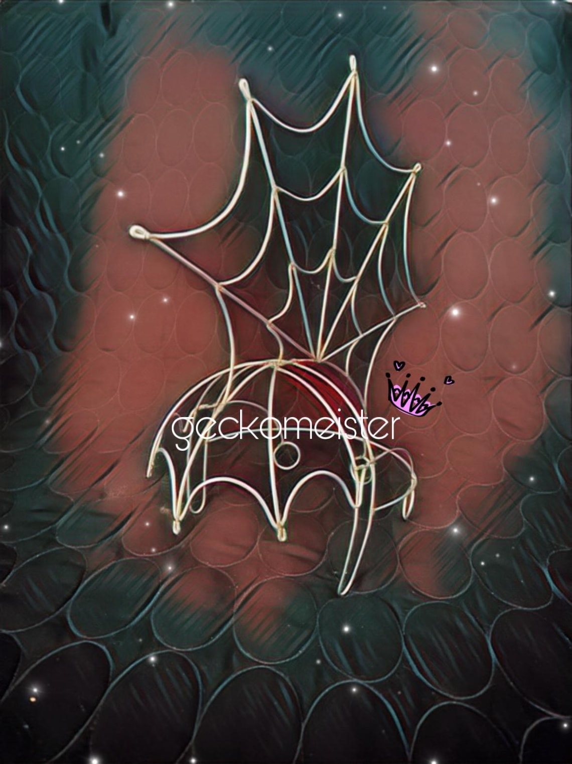 Custom Mohawk Spider Queen Headdress Wire Frame Design (with Rear ...