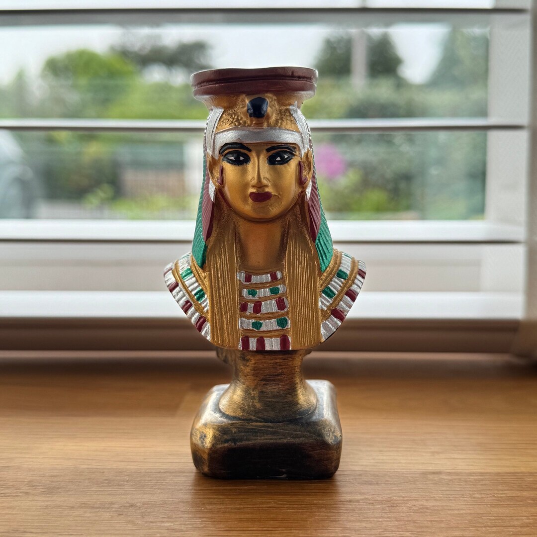 Cleopatra Gold Bust, Made in Egypt - Etsy