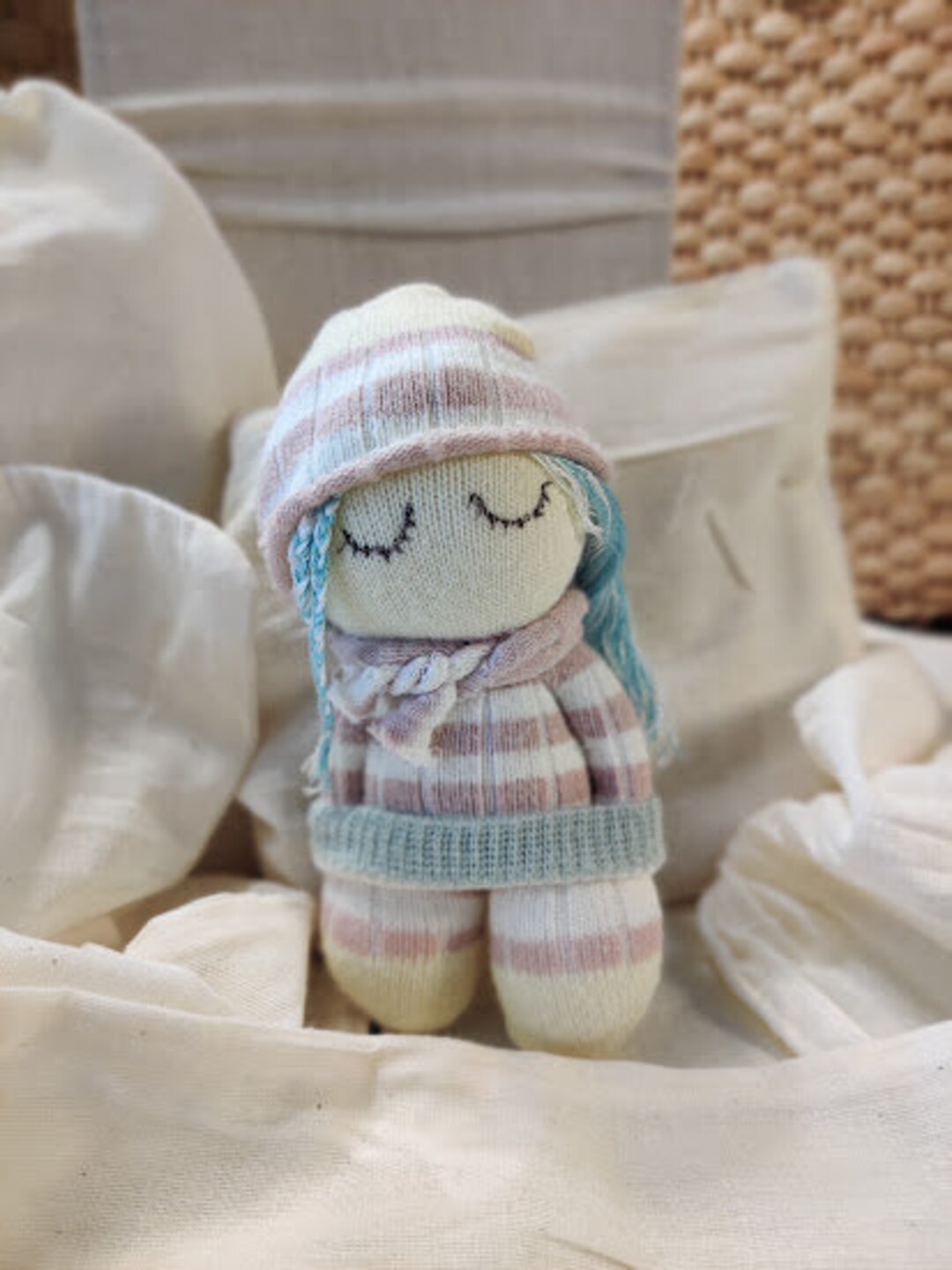 Sockie Doll Key Chains One of a Kind-car Accessories-back Packs - Etsy