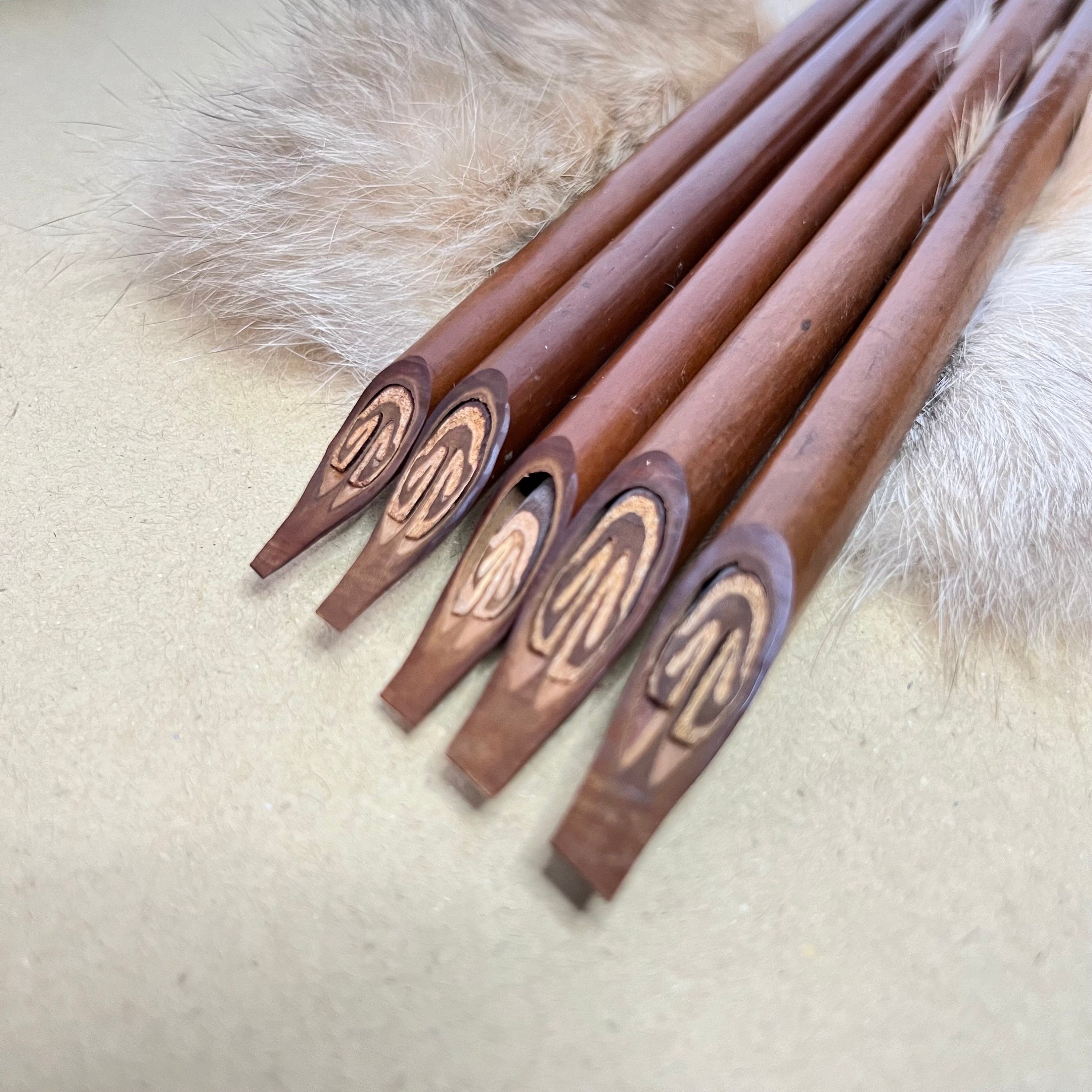 Handam Qalam Pens for Arabic Calligraphy, Reed Bamboo Pens, Ink Tank 5 ...