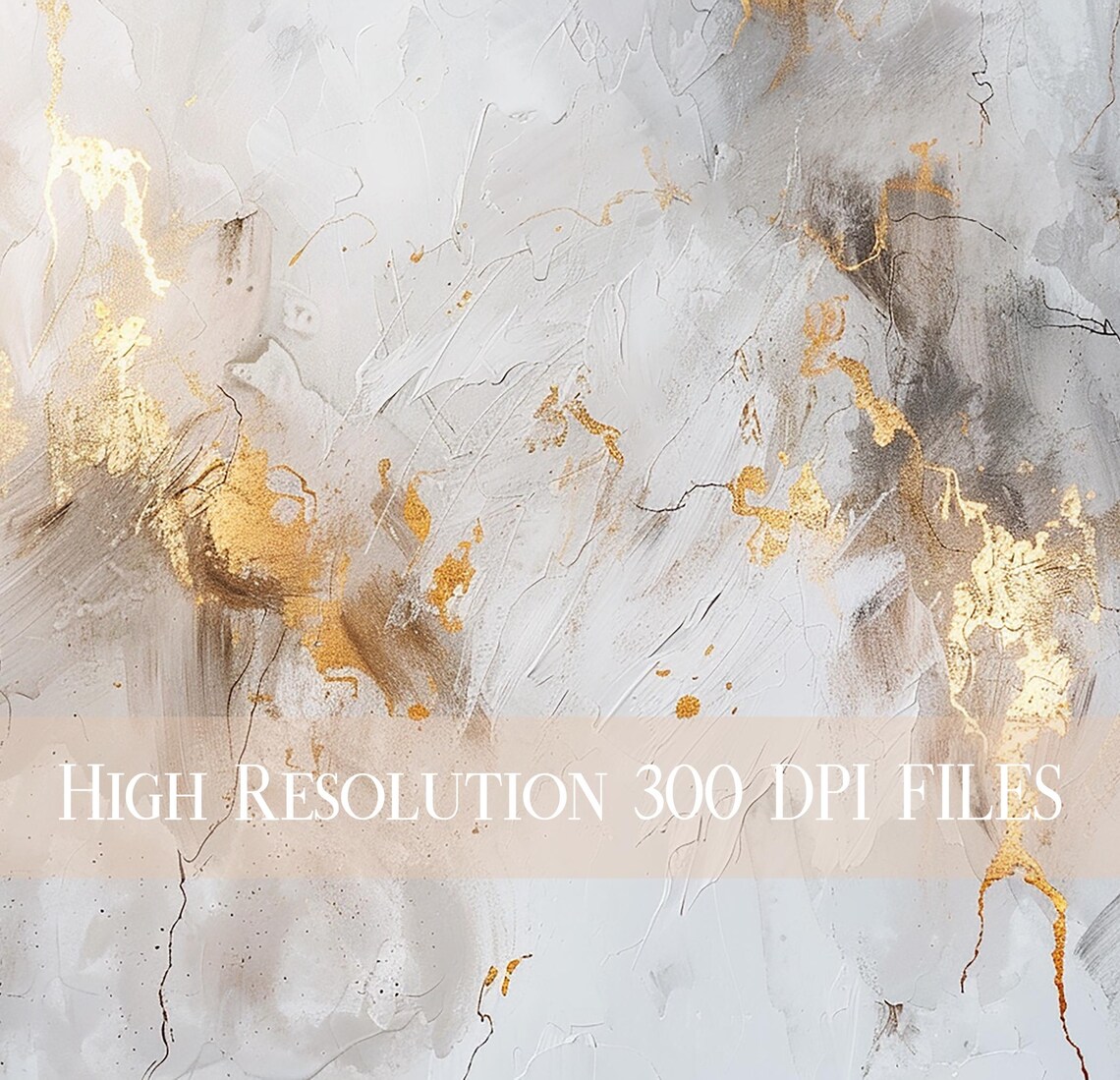 Grey and Gold Abstract Wall Art Print, Modern Minimalist DIY Printable ...