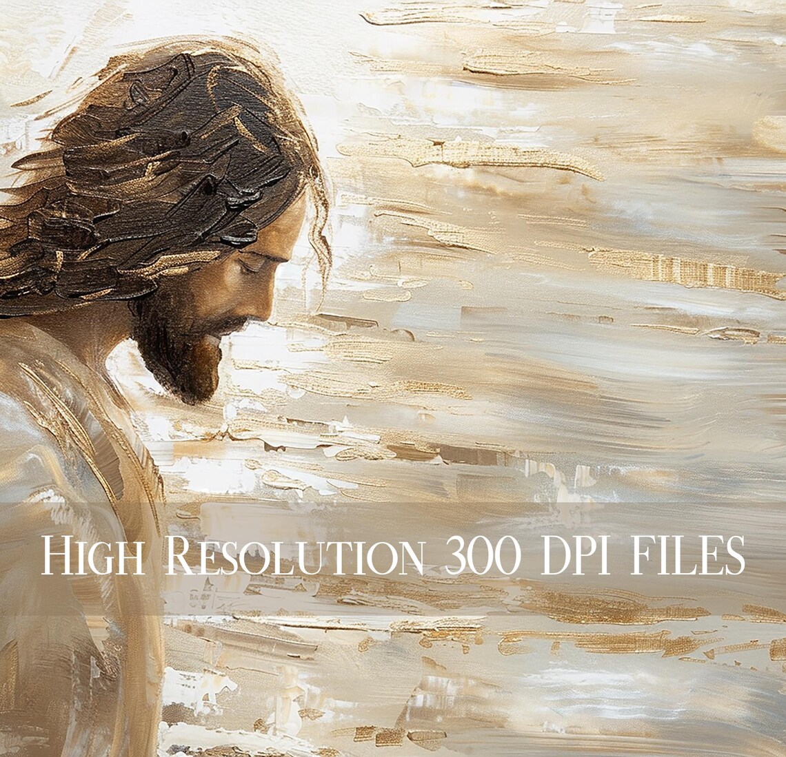 Jesus Christ Near Water, Christian Art, Digital Jesus Portrait, I Will ...