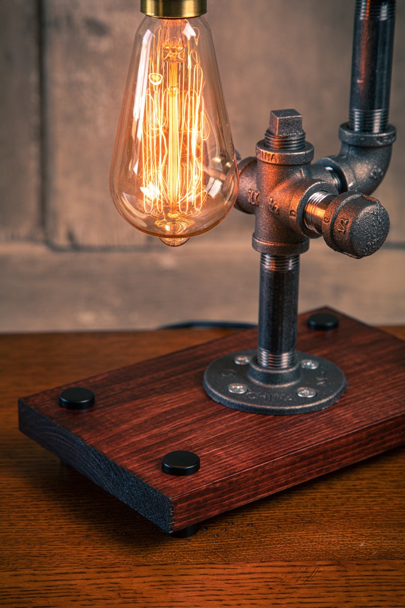 Rustic Edison Lamp Industrial Decor Lighting Great Gift for All - Etsy