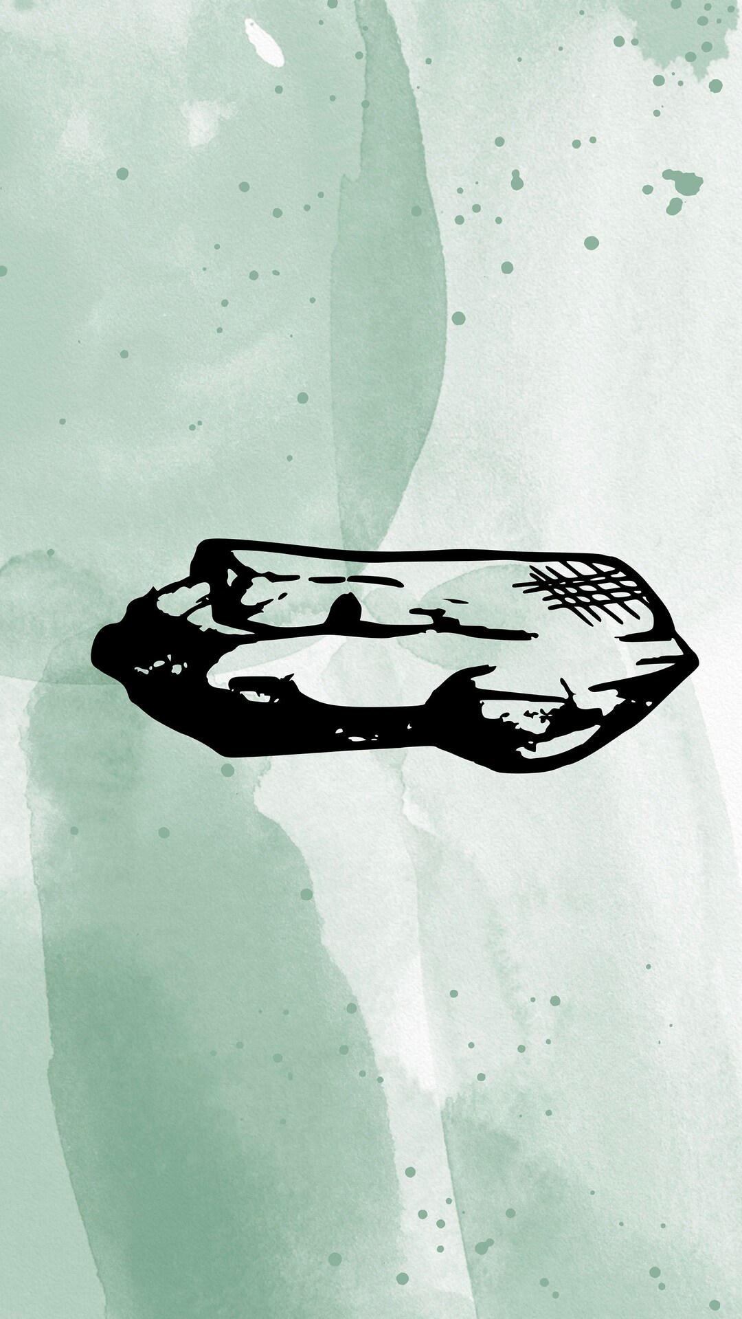 Boulder Landscape Rubber Stamp, Big Rock Stamp, Nature Stamping Tool ...