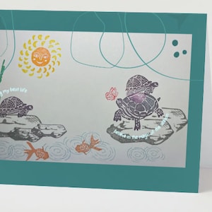 Water Ripple Rubber Stamp, Water Surface Stamp, Ocean Waves Design ...