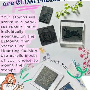Water Steam Rubber Stamp: DIY Crafting Stamp - Etsy