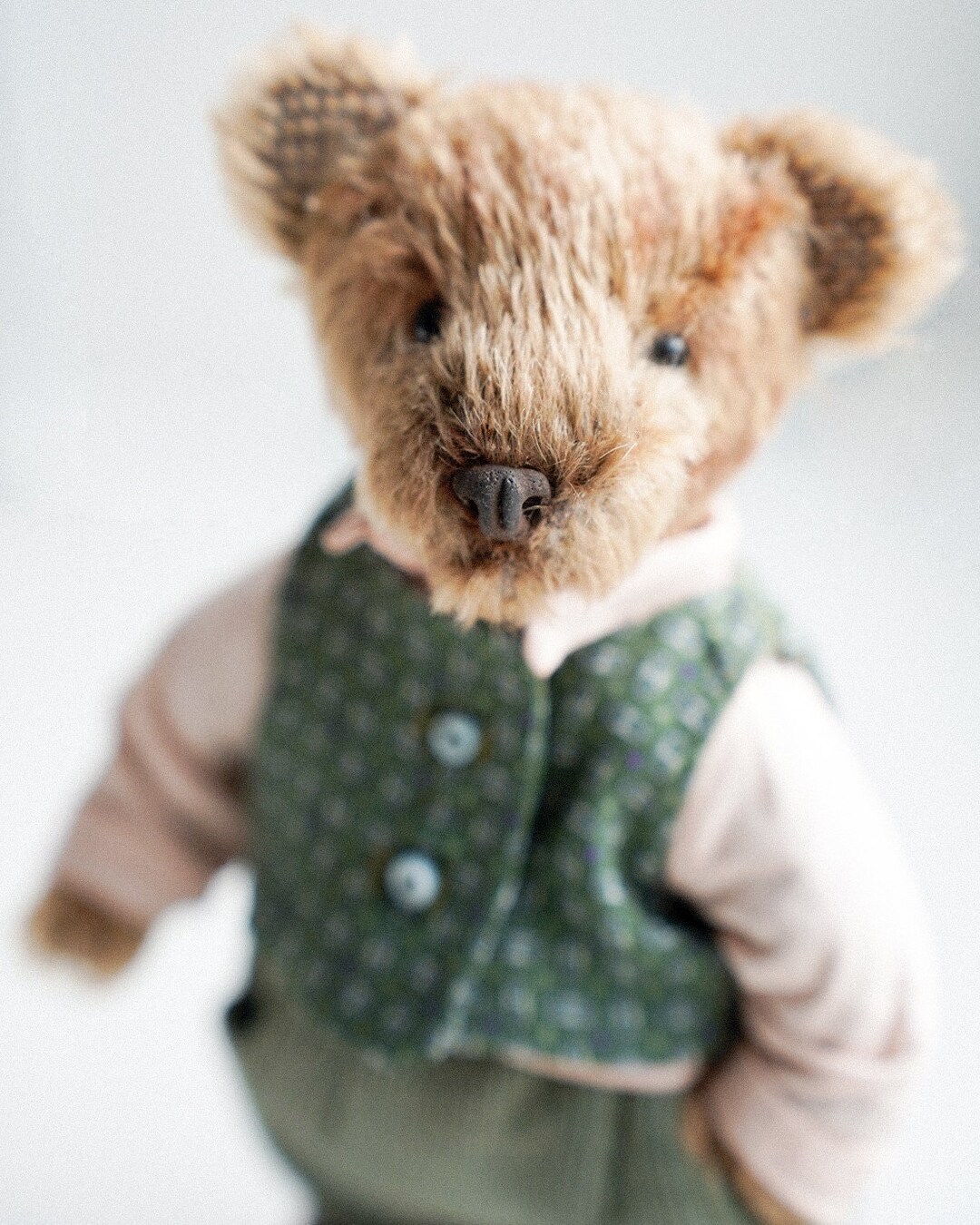 Fluffy Handmade Custom Cute Plush Teddy Bear Tiger - Luka. Perfect ...