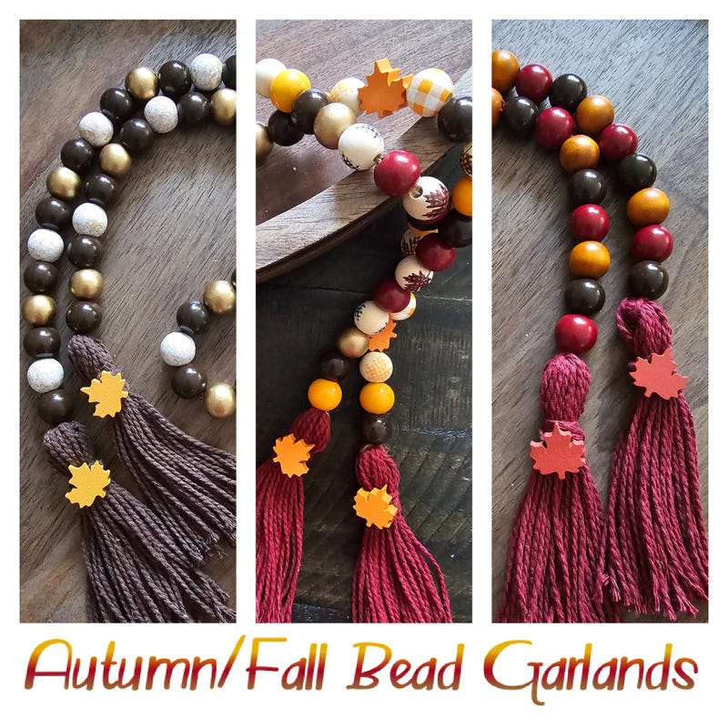 Autumn Leaf Bead - Etsy