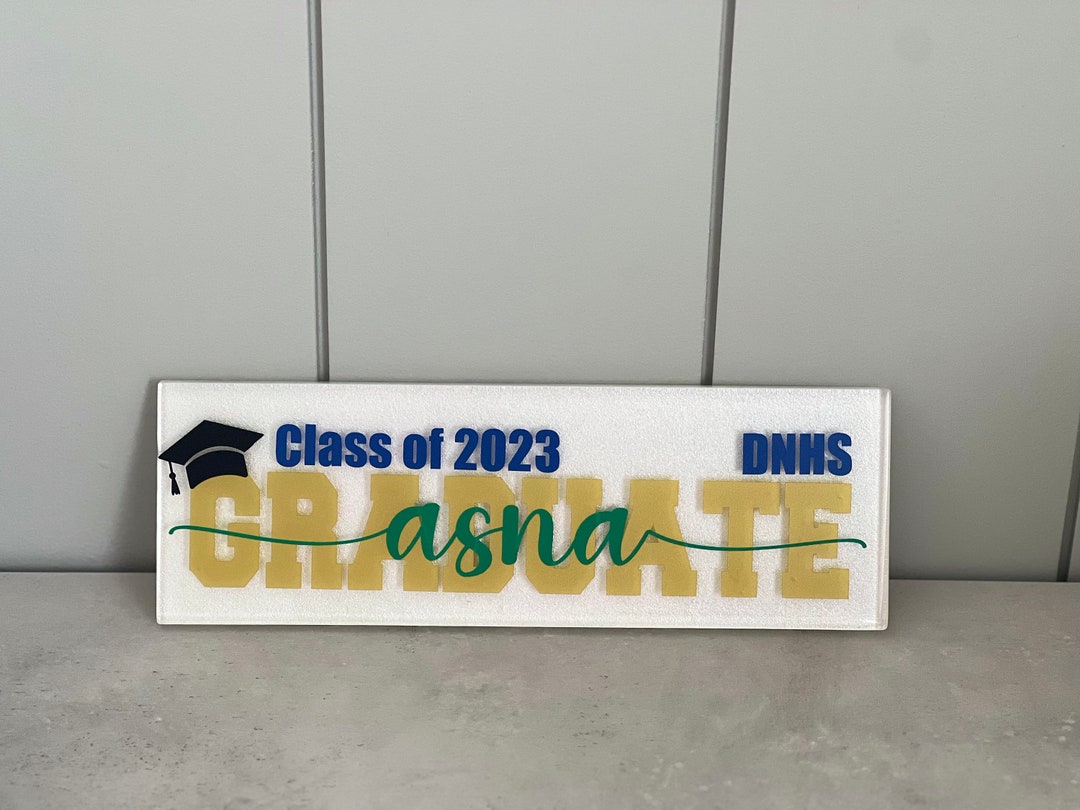 Personalized Graduation Tile for 2024 Grad, Grad Gift, Grad Tile, Grad ...