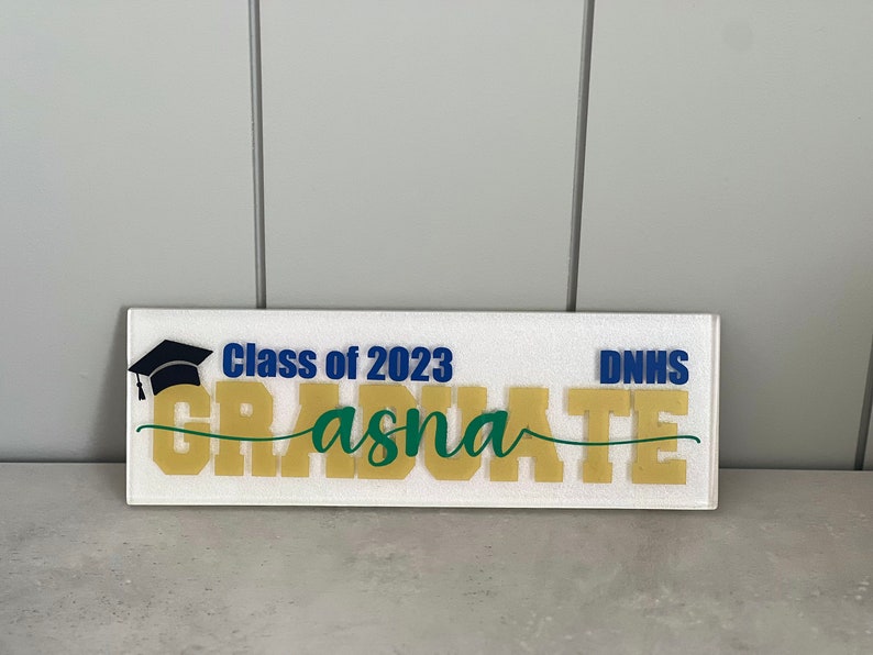 Personalized Graduation Tile for 2024 Grad, Grad Gift, Grad Tile, Grad ...