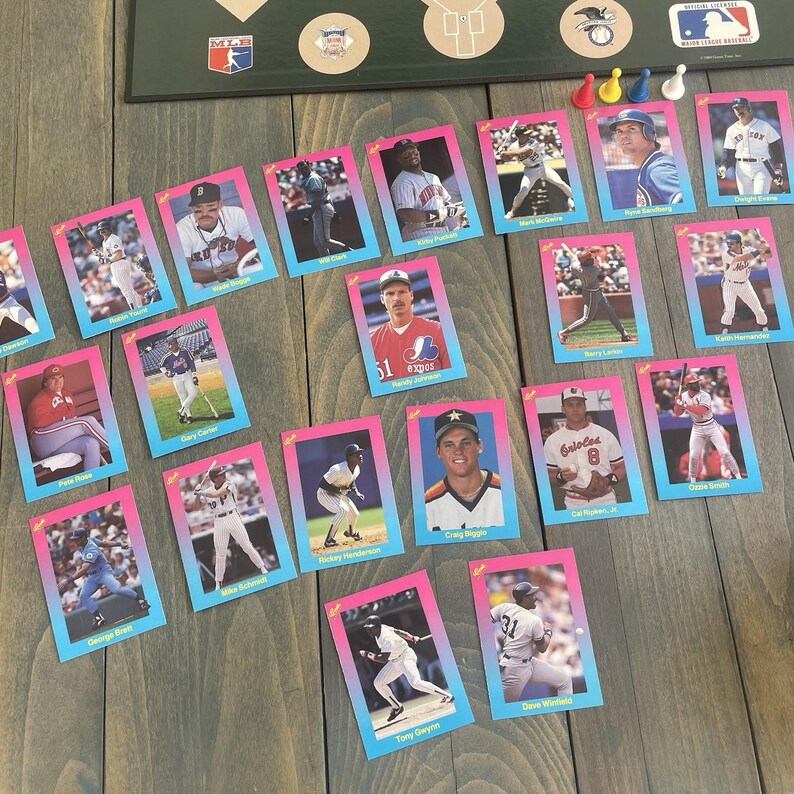 1989 Classic Baseball 2nd Edition Board Game - Complete Randy Johnson ...